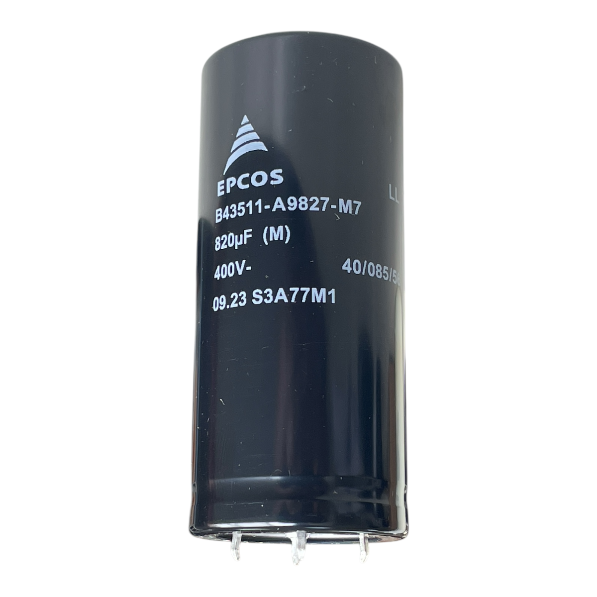 CAPACITOR ELETROLITICO RADIAL 820UF 400V B43511A9827M7 TERMINAL SNAP-IN ...