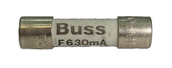 FUSIVEL CERAMICO 630MA 20X5MM 250V FLUKE