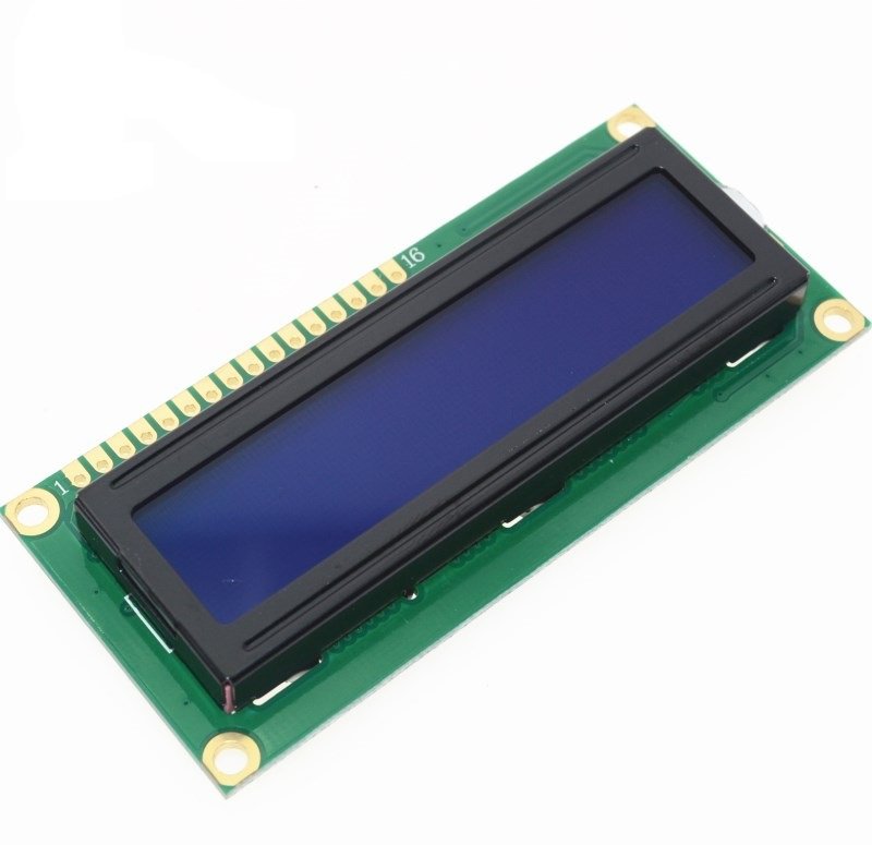 DISPLAY 16X2 LCD BACKLIGHT AZUL SEM INTERFACE I2C P/ARDUINO PIC RG1602A