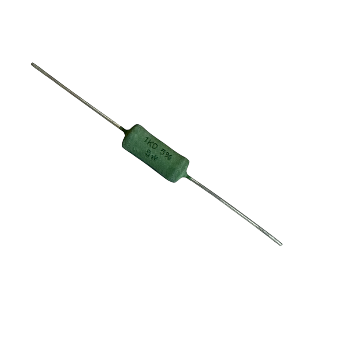 RESISTOR DE FIO AXIAL AC05 1K 5W 5% CONSTANTA